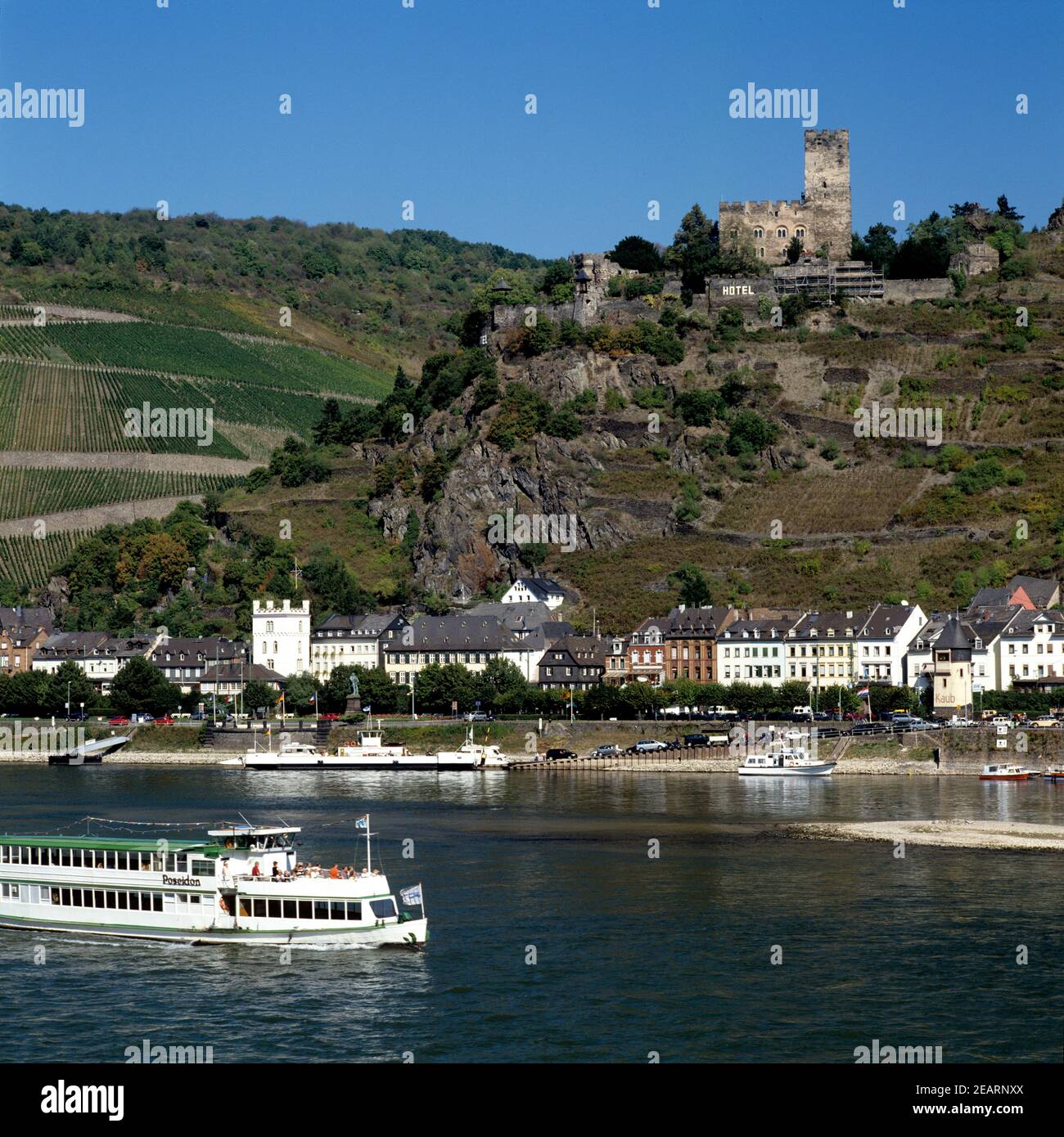 Burgen am rhein Banque de photographies et d’images à haute résolution ...