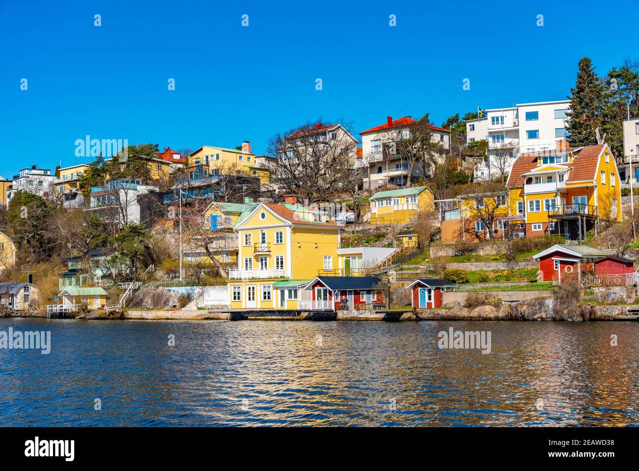 Stockholm croisiere sur le lac malaren Banque de photographies et d’images à haute résolution ...