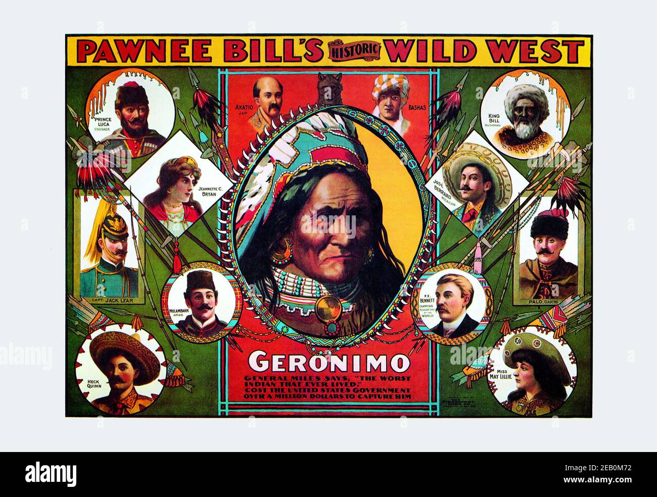 Geronimo indian chief Banque de photographies et d’images à haute ...