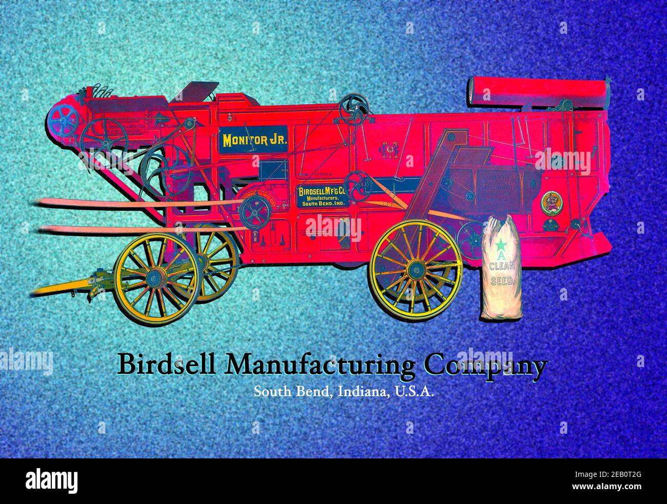 Reaper thresher Banque de photographies et d’images à haute résolution ...