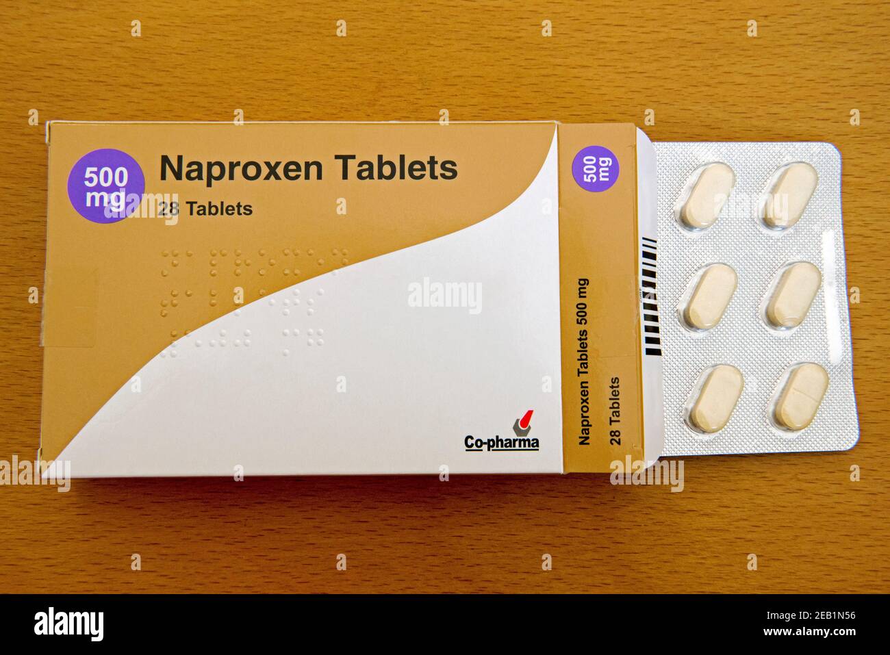 Naproxen 500mg tablets Banque de photographies et d’images à haute ...