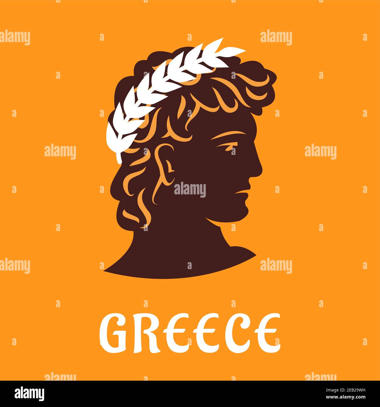 Olympic champion ancient greece Banque d'images vectorielles - Alamy