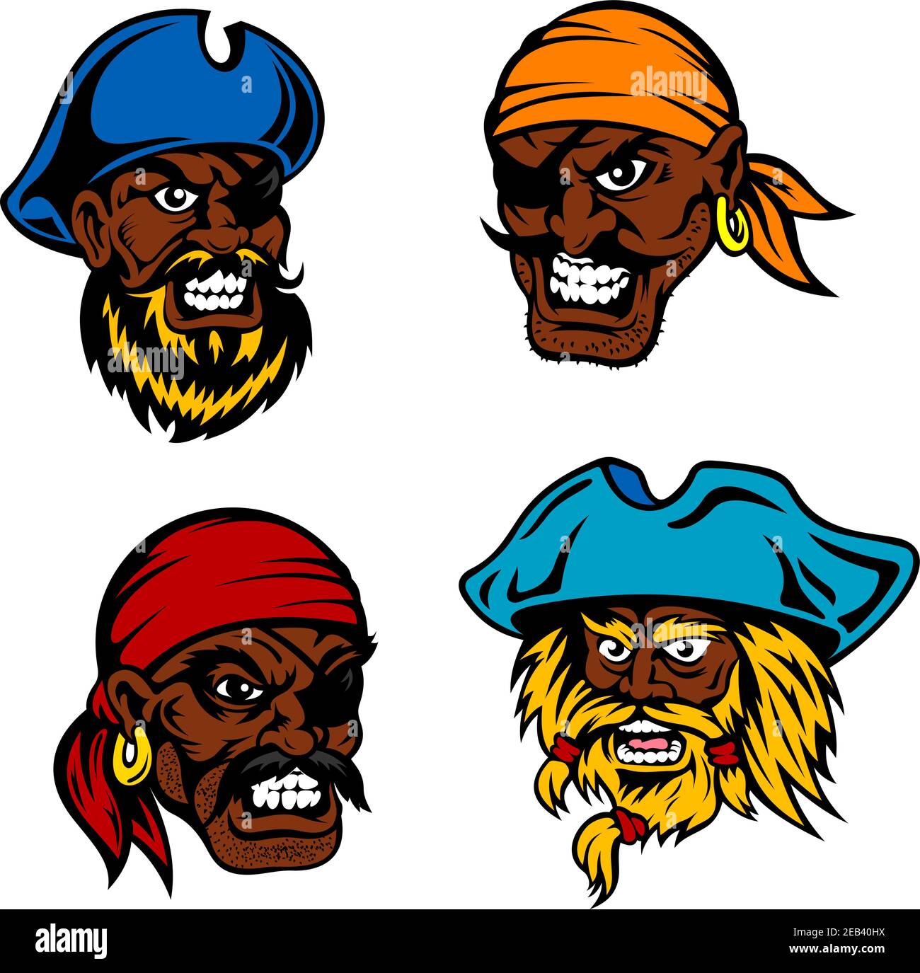 Quelques marins Banque d'images vectorielles - Alamy