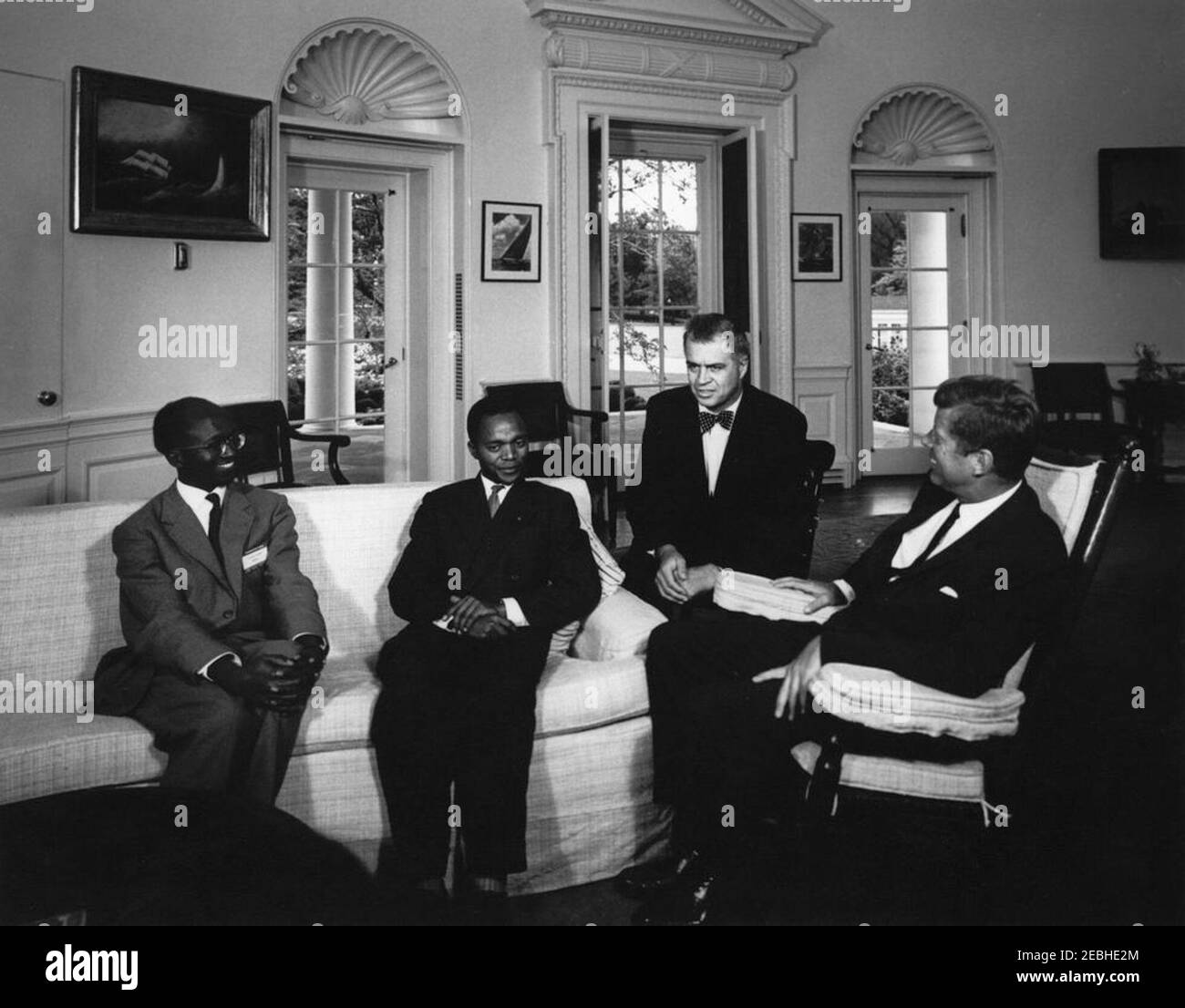 Rencontre avec Gru00e9goire Kayibanda, Président du Rwanda, 5 h 04. Le ...