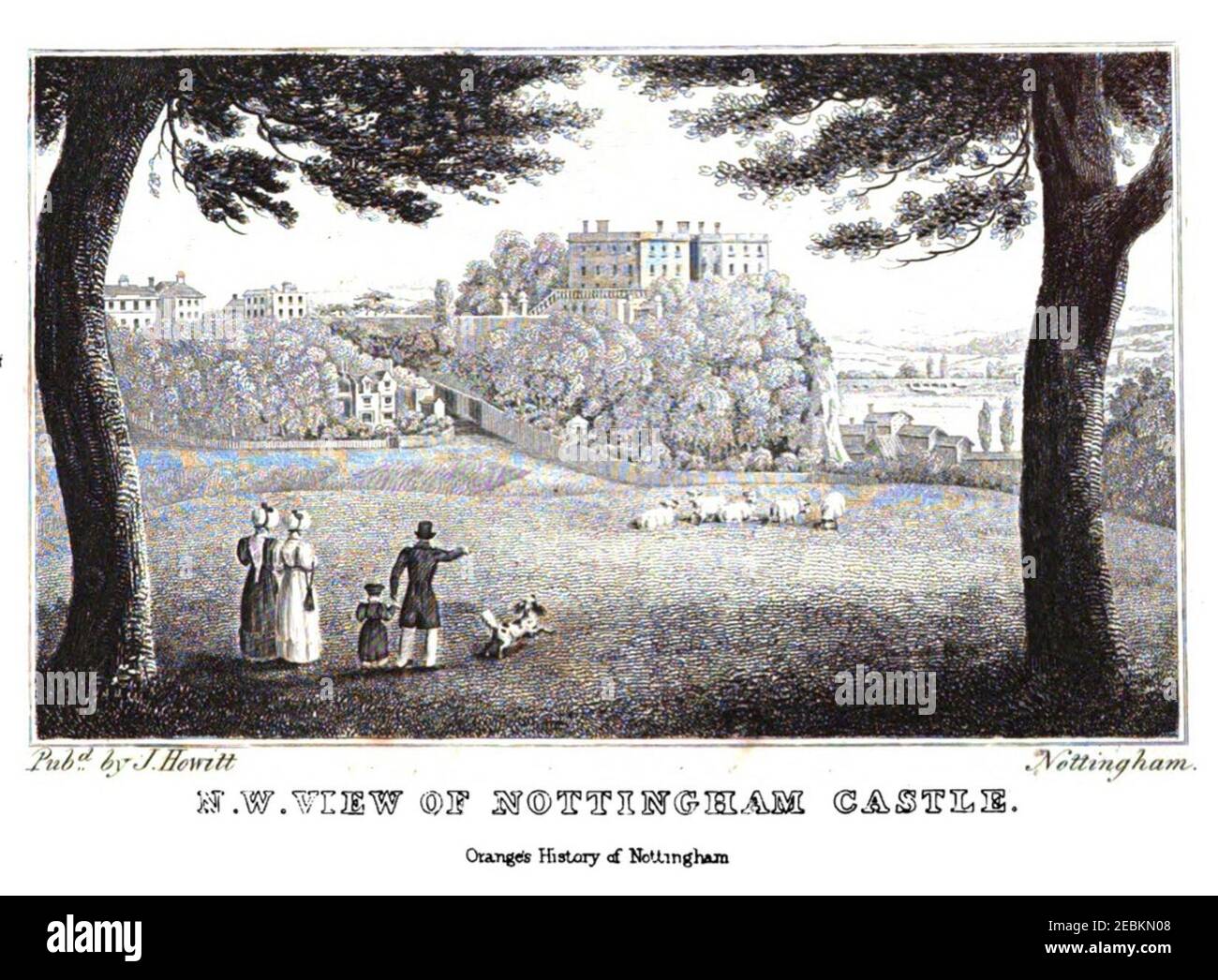 Nottingham historique Banque d'images détourées - Alamy