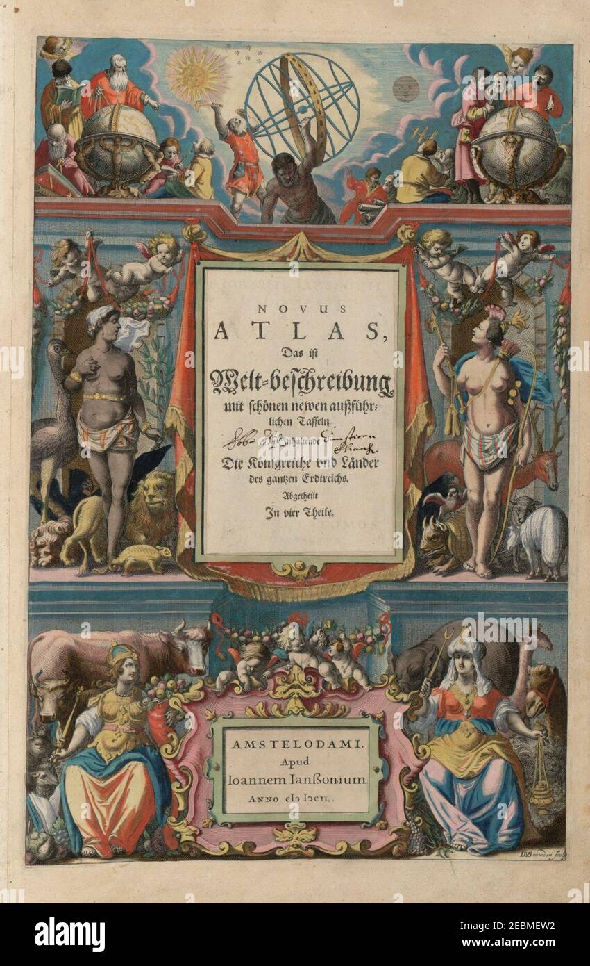 Atlas novus Banque de photographies et d’images à haute résolution - Alamy