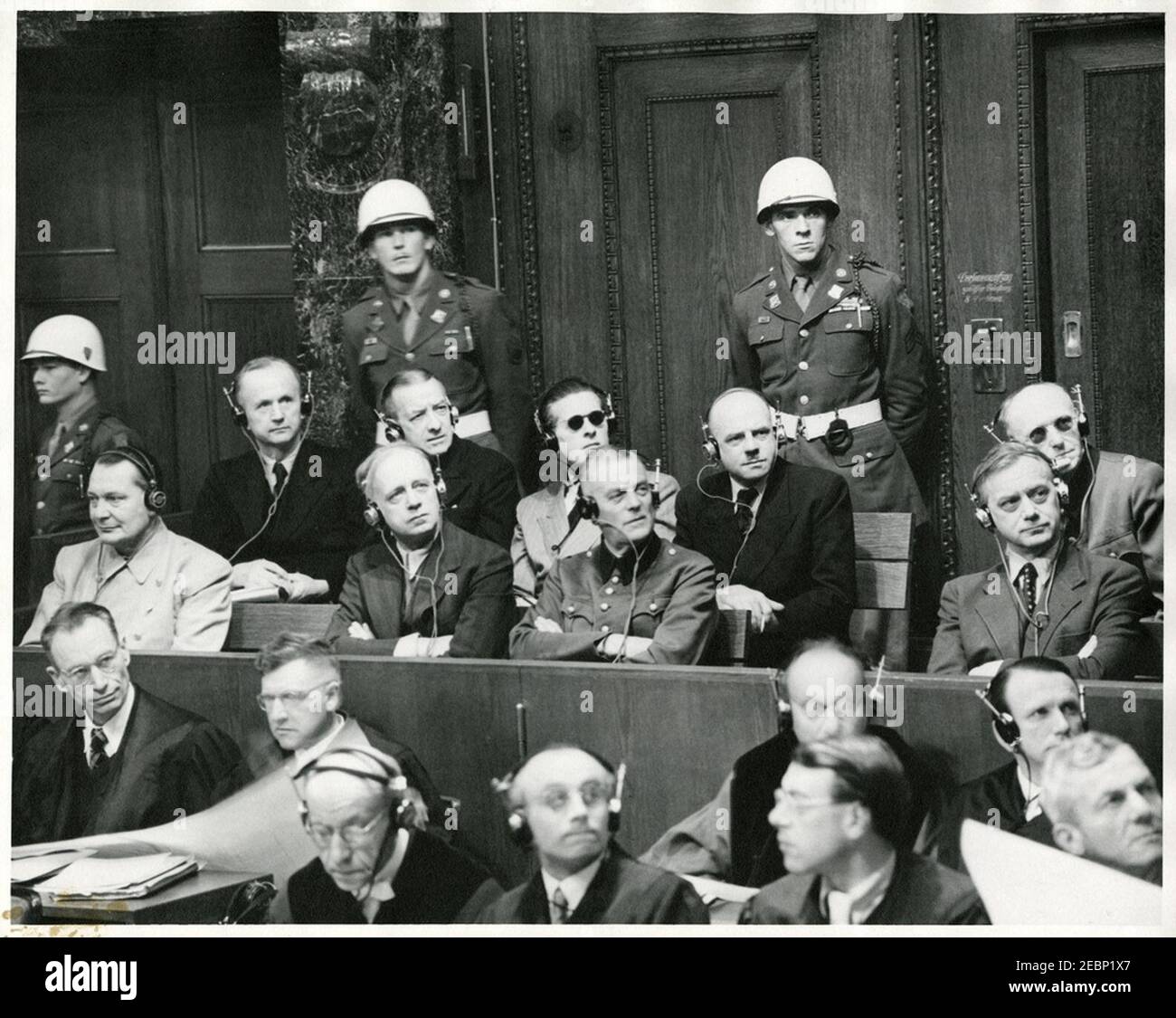 Nuremberg trials 1945 Banque de photographies et d’images à haute ...