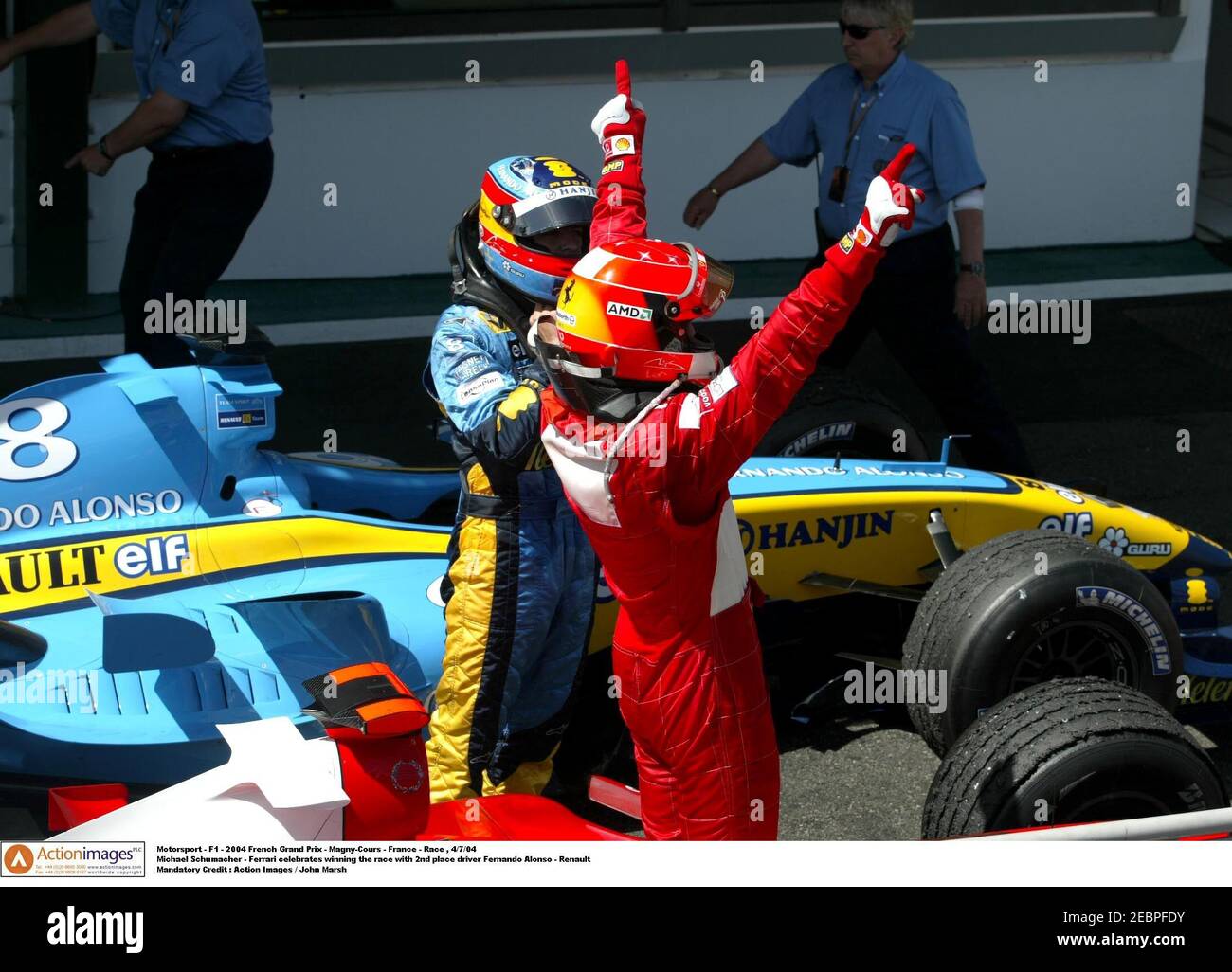 Motorsport F1 Grand Prix De France 2004 Magny Cours France