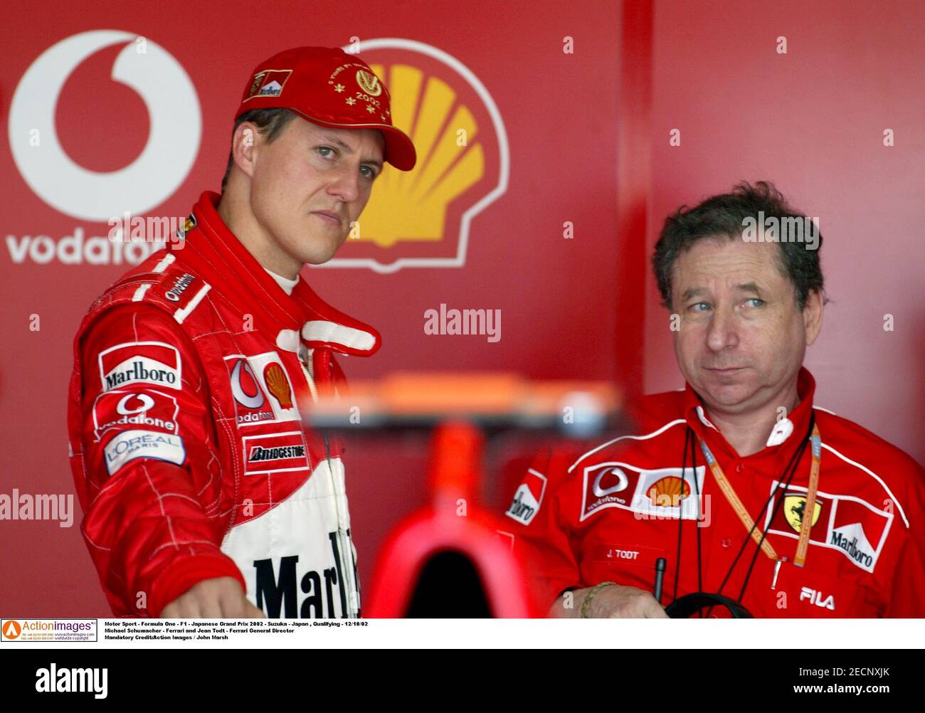 Michael schumacher ferrari 2002 suzuka Banque de photographies et d ...