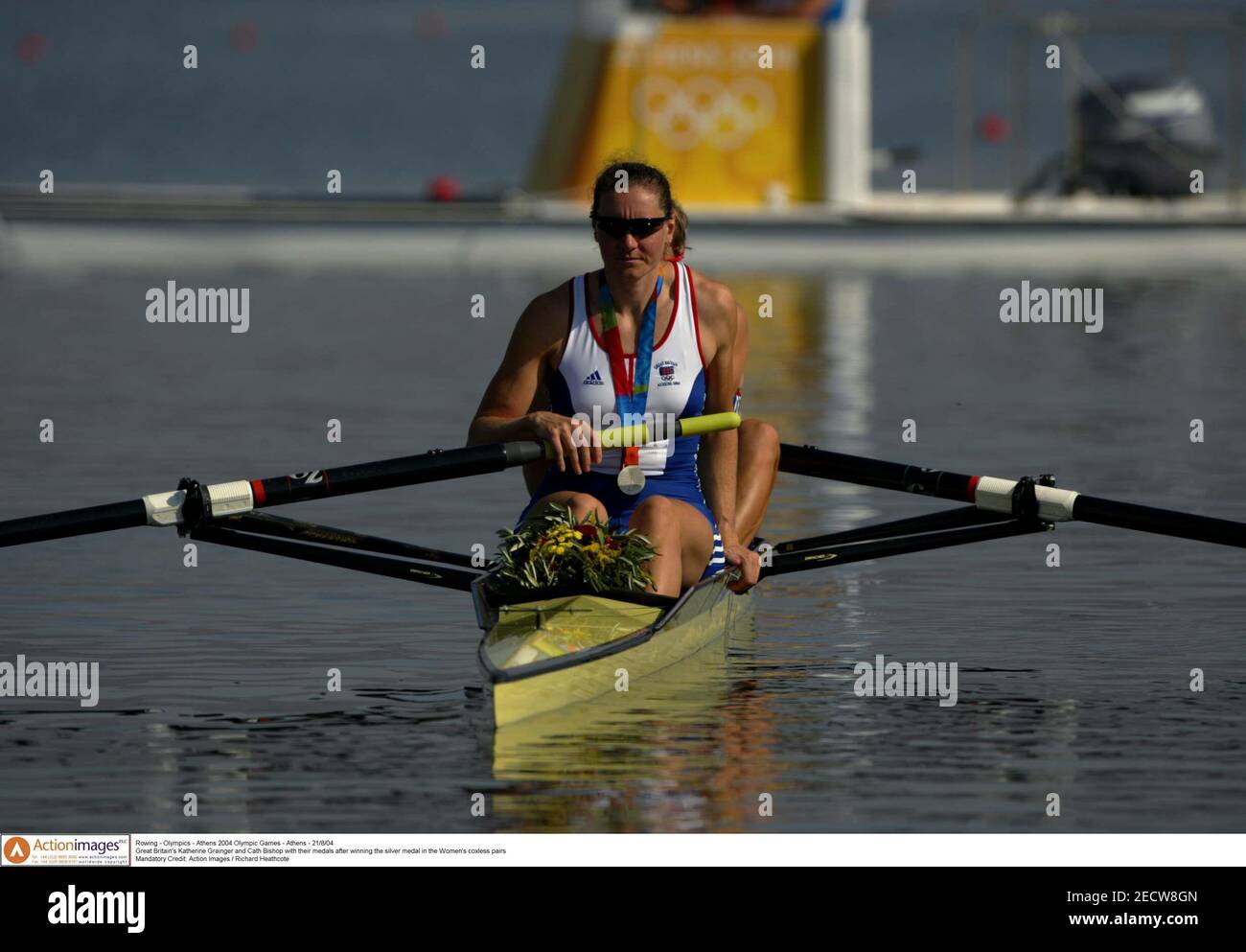 Grande bretagne katherine grainger et cath bishop silver Banque de ...