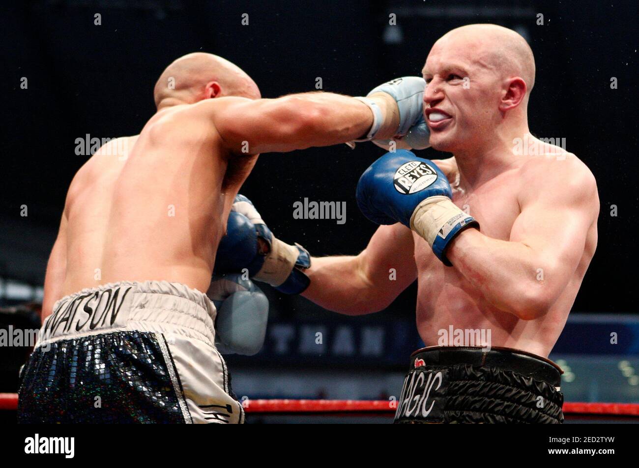 Matthieu hatton contre craig watson Banque de photographies et d’images ...