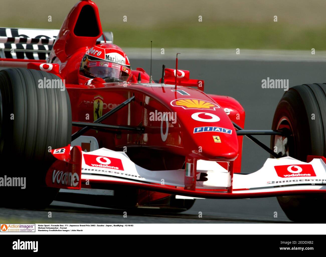Michael schumacher ferrari 2002 suzuka Banque de photographies et d ...