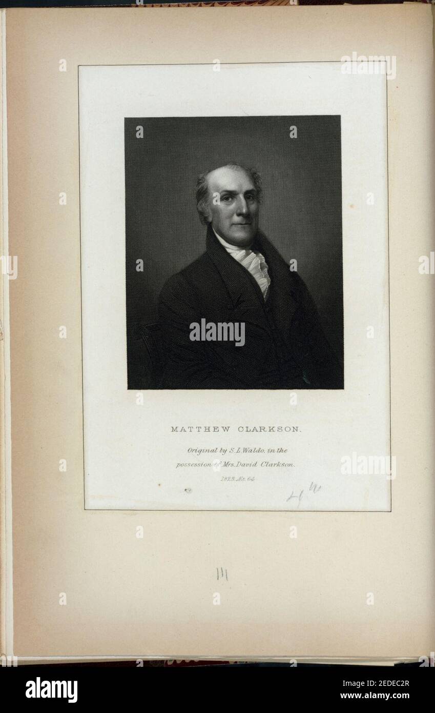 Matthew clarkson Banque de photographies et d’images à haute résolution ...