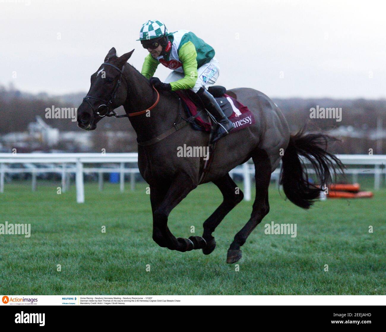 Courses de chevaux cognac cognac hennessy hippodrome de newbury Banque ...