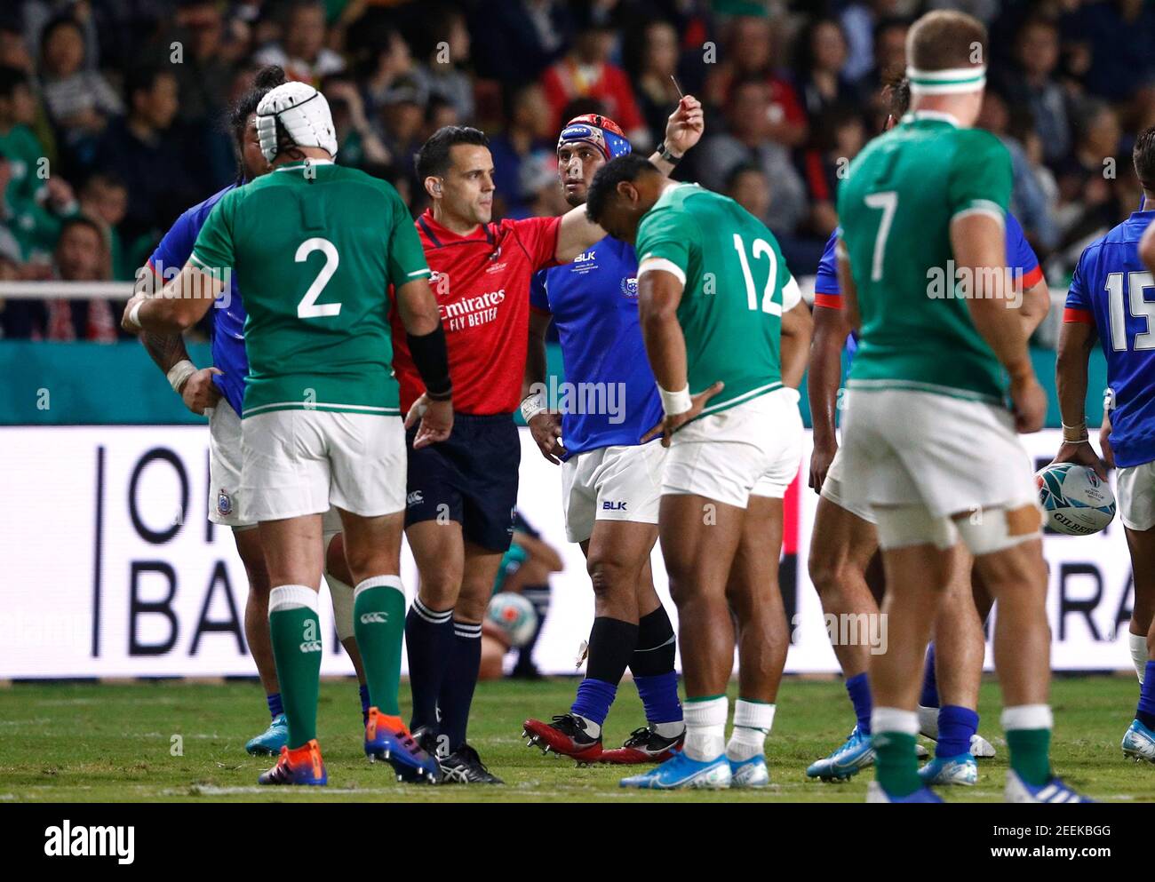 Arbitre carton rouge rugby Banque de photographies et d’images à haute ...