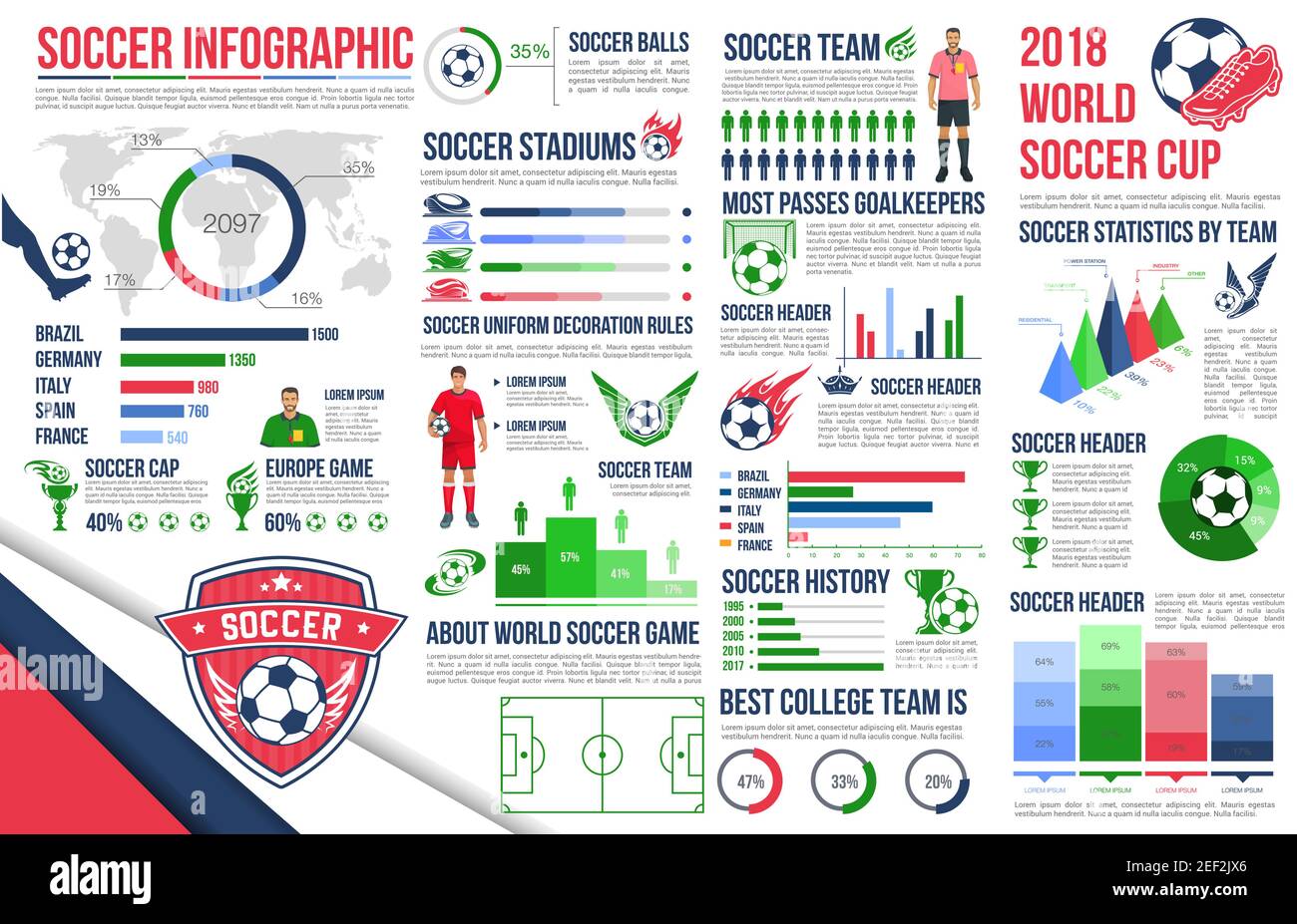 Diagramme de tactique de football Banque d'images vectorielles - Alamy
