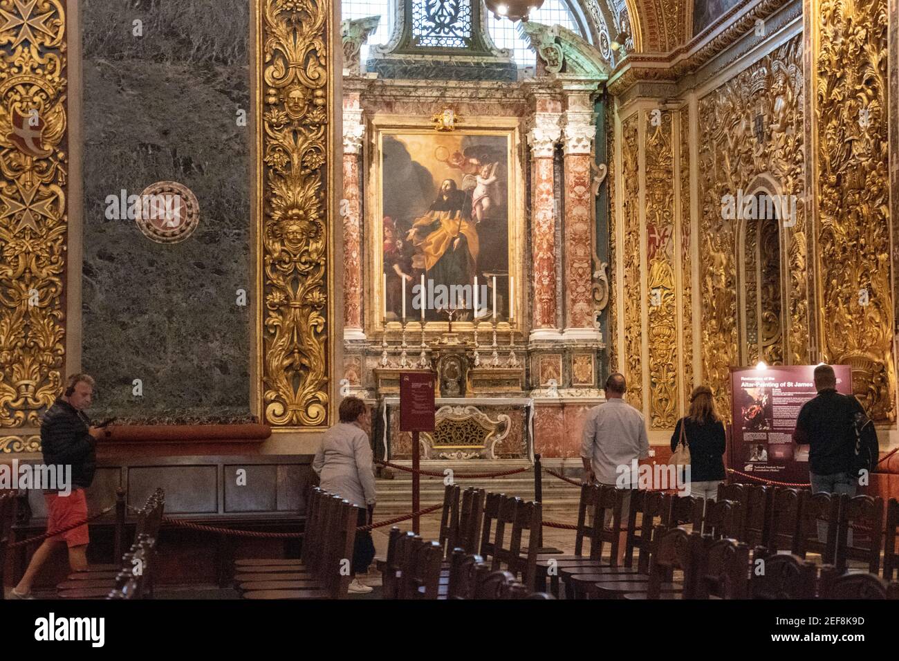 Chapelle de la langue de Castille, Leon et Portugal. Co-cathédrale ...