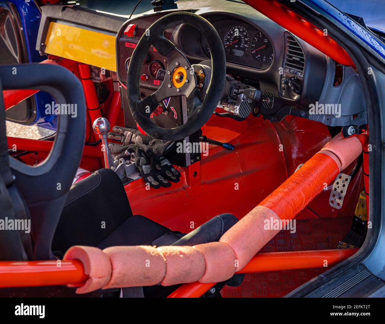 Rally car interior siege Banque de photographies et d’images à haute ...