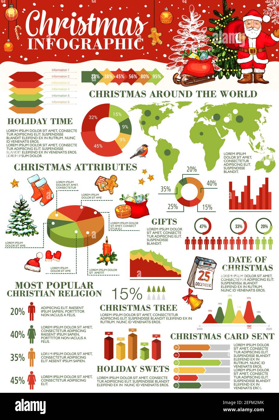 Noel autour du monde Banque d'images vectorielles - Alamy
