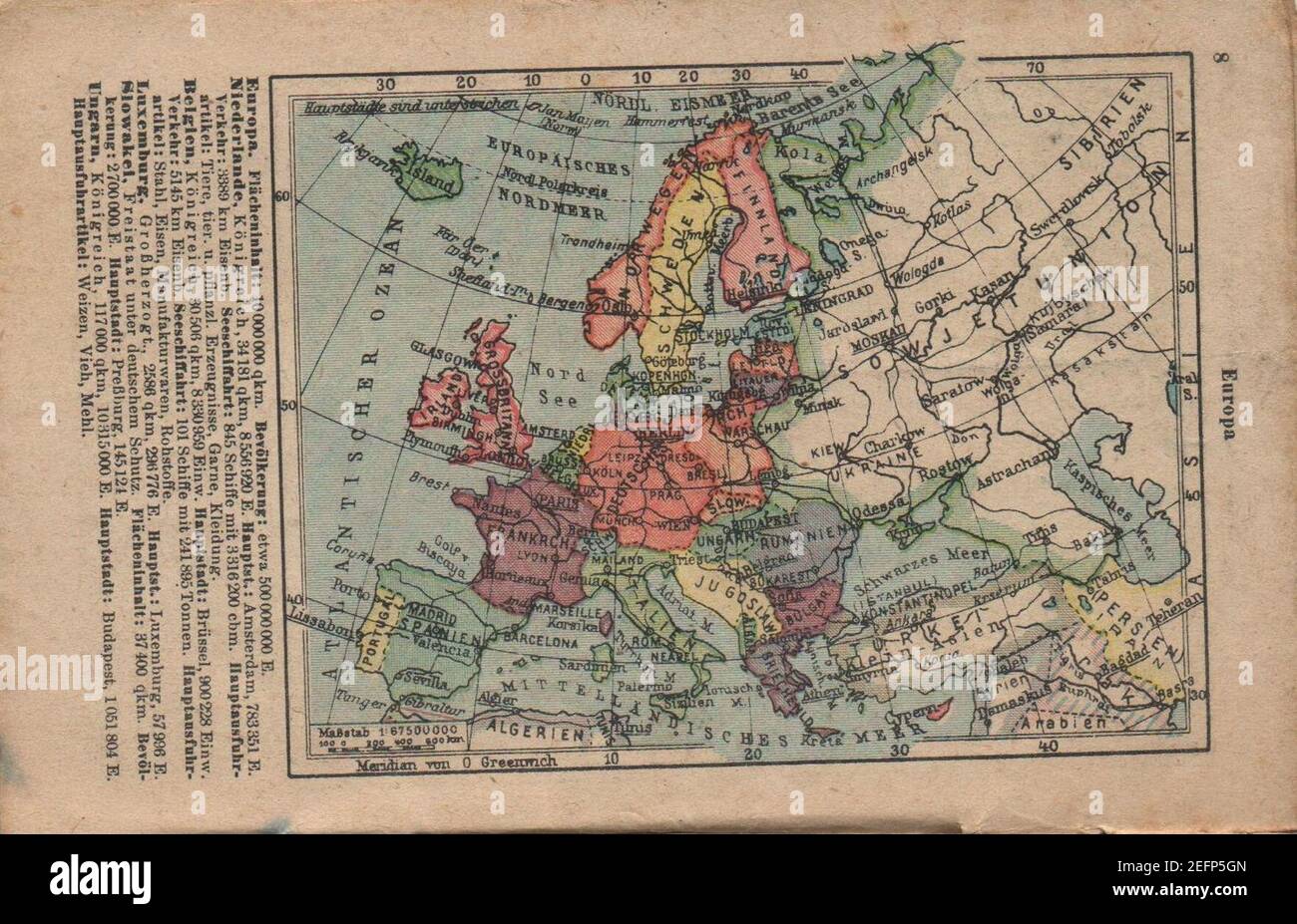 Old europe map Banque de photographies et d’images à haute résolution ...