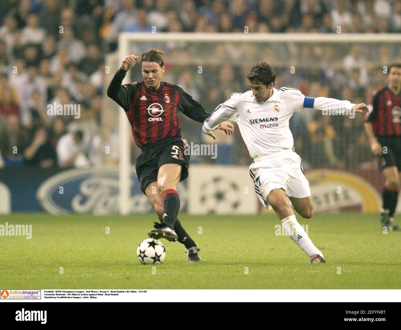 Fernando redondo real madrid Banque de photographies et d’images à ...