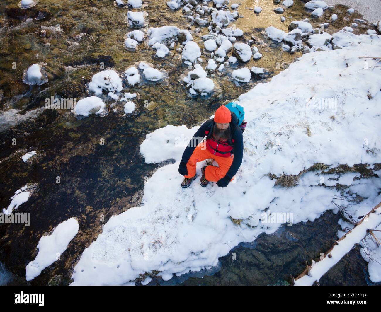 Glace Grimpeur Escalade Escalade Montagne Montagnes Alpinisme Alpiniste ...