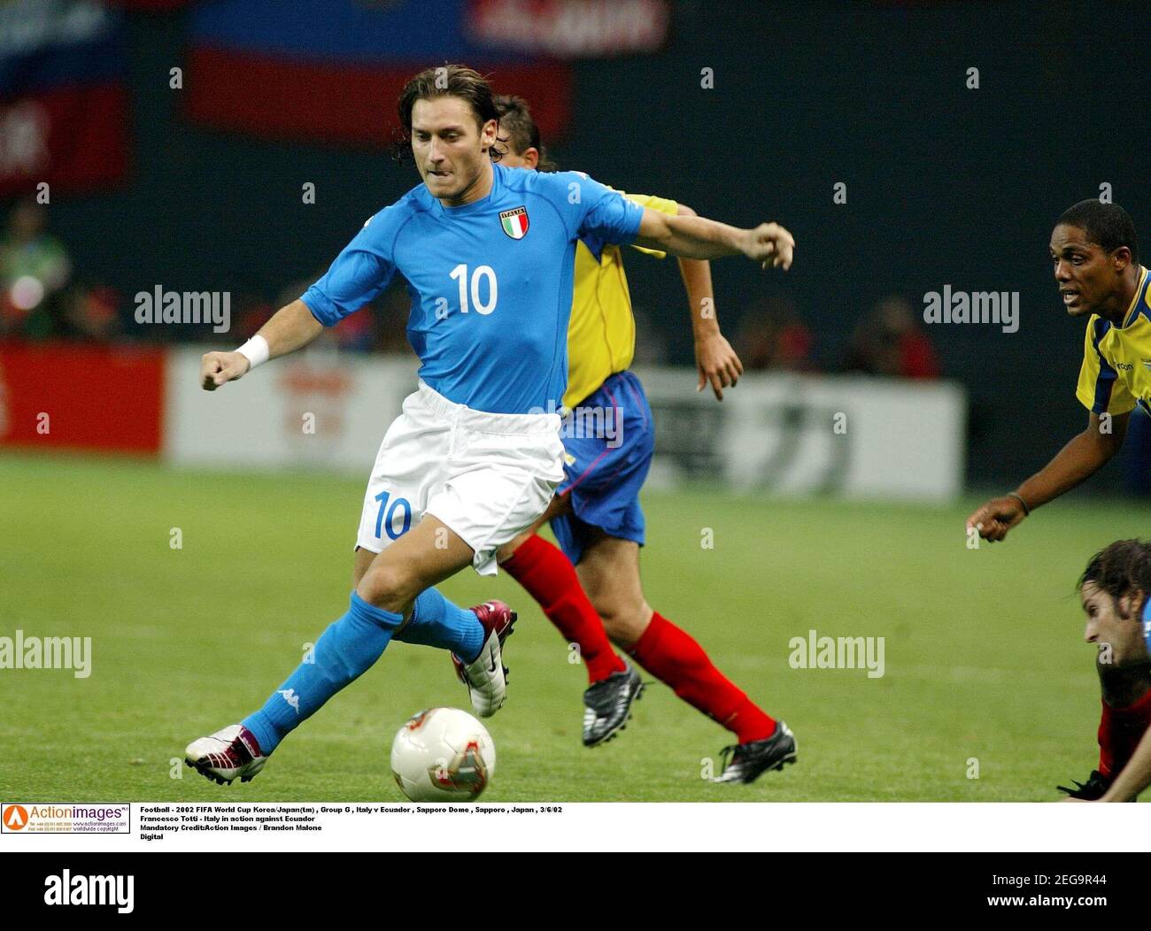 Francesco totti fifa world cup 2002 Banque de photographies et d’images ...