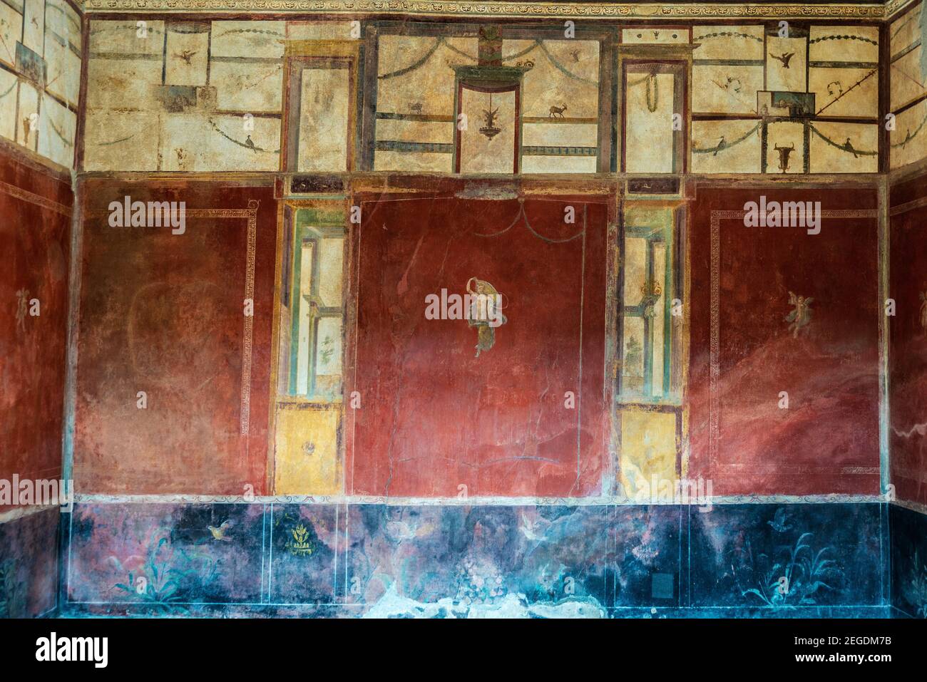 Fresque romaine pompei Banque de photographies et d’images à haute ...