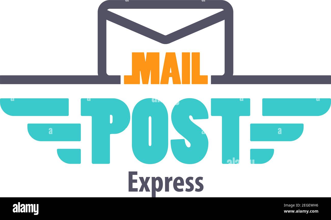 Emblème de poste postal pour le service postal ou la conception de ...