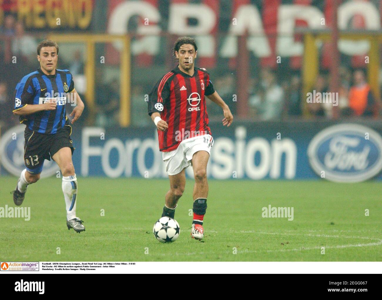 Fabio cannavaro inter milan Banque de photographies et d’images à haute ...