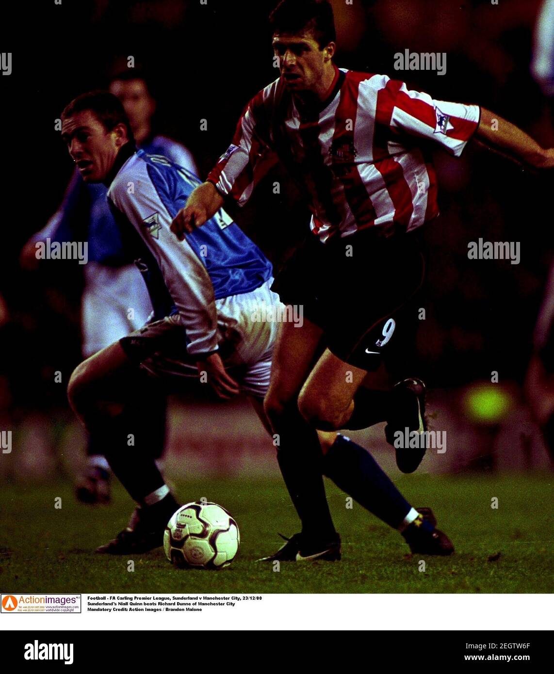 Niall quinn manchester city Banque de photographies et d’images à haute ...