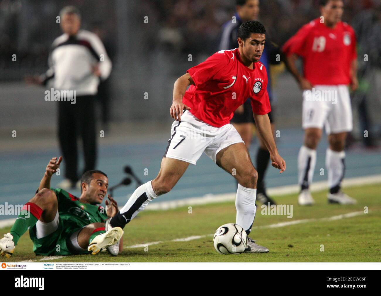 Football coupe des nations africaines egypte v maroc Banque de photographies et d’images à haute ...