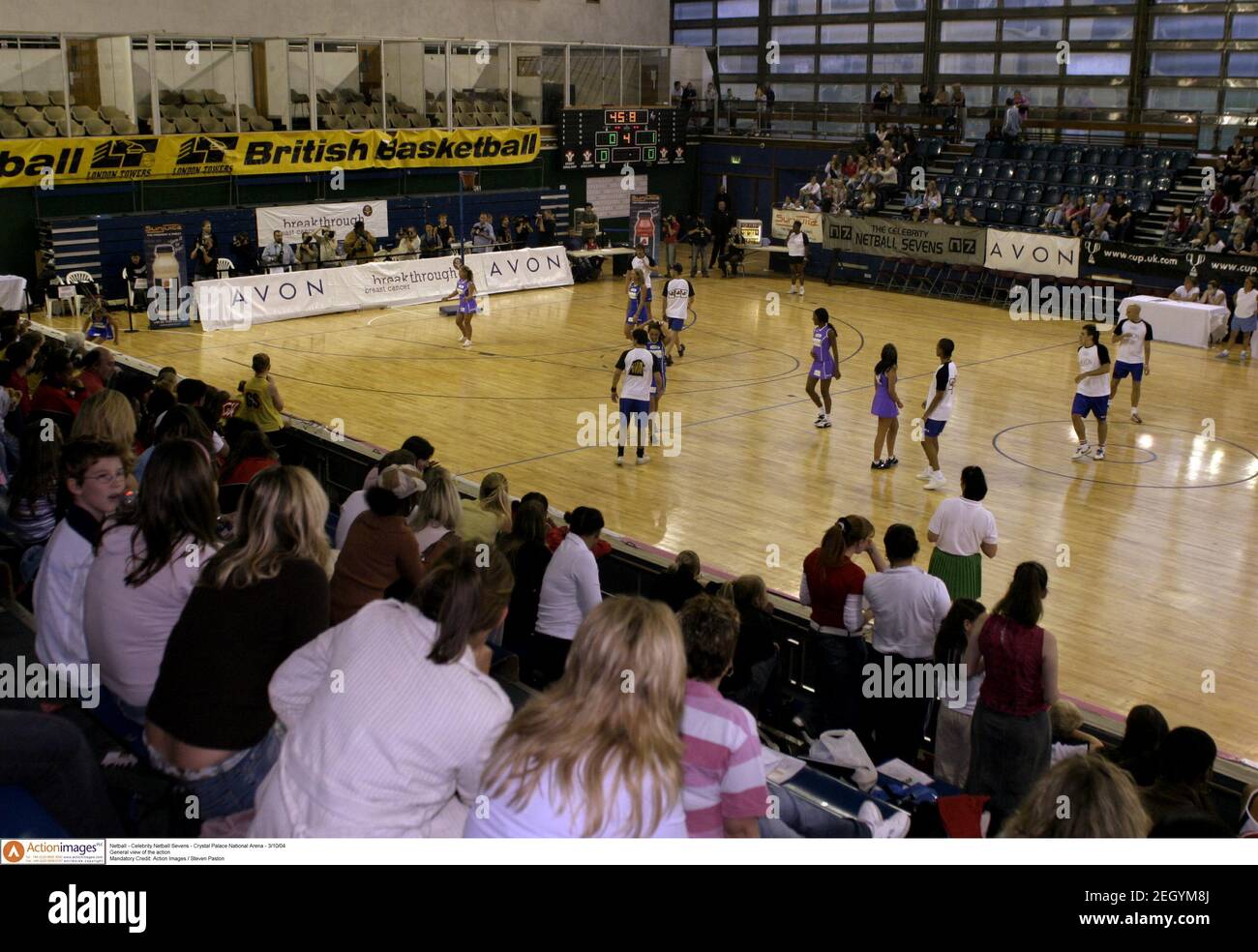 Celebrity netball sevens Banque de photographies et d’images à haute ...