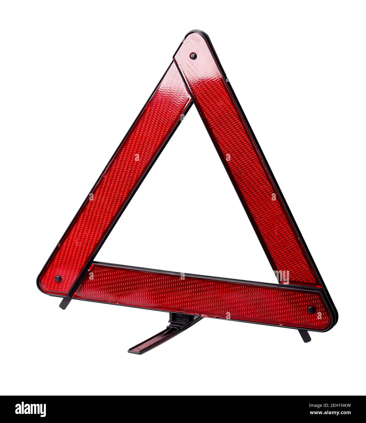 Panneau de signalisation de danger triangle rouge Banque d'images ...