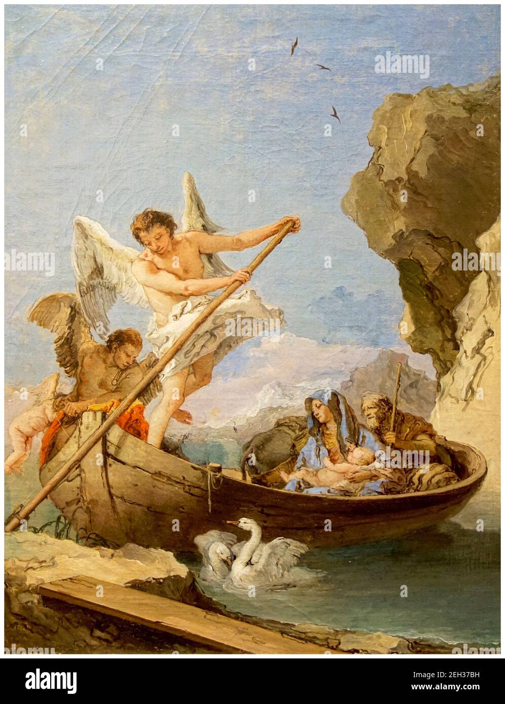 Chartreuse De Champmol Flight In Egypt