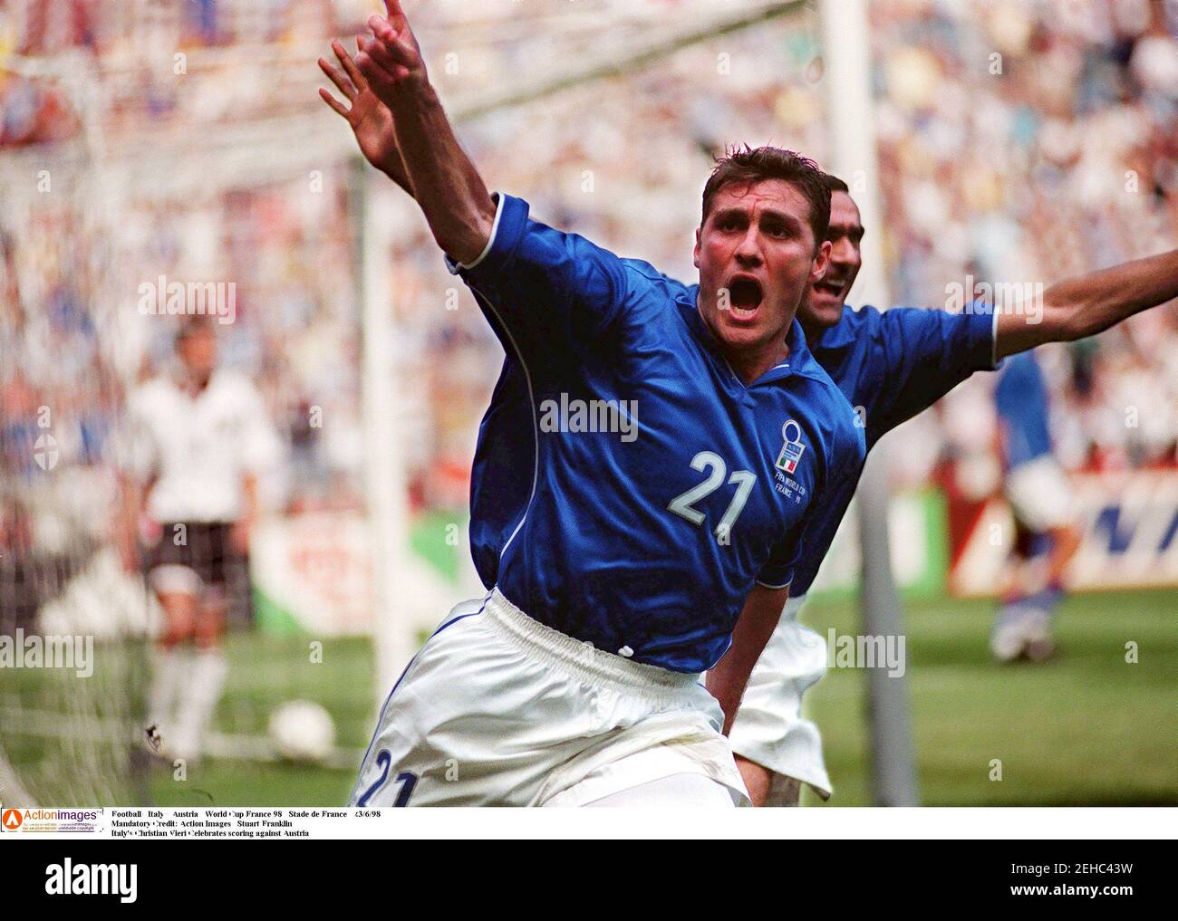 Christian vieri 1998 Banque de photographies et d’images à haute ...