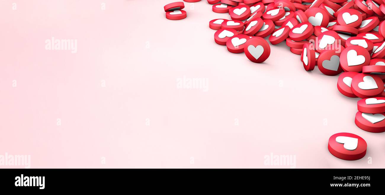 Emoji coeur rose Banque de photographies et d’images à haute résolution ...