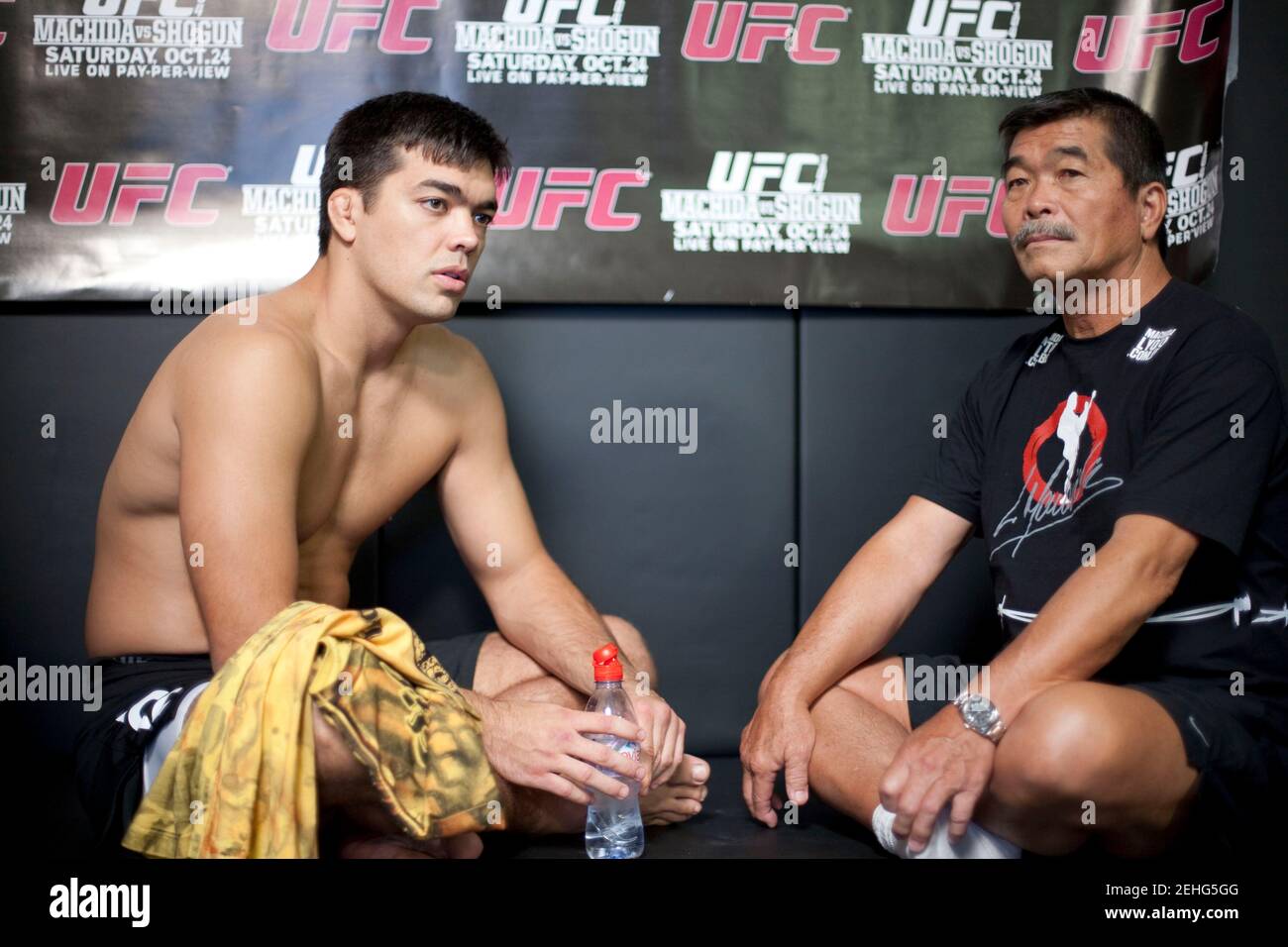 Lyoto machida and father yoshizo machida Banque de photographies et d ...