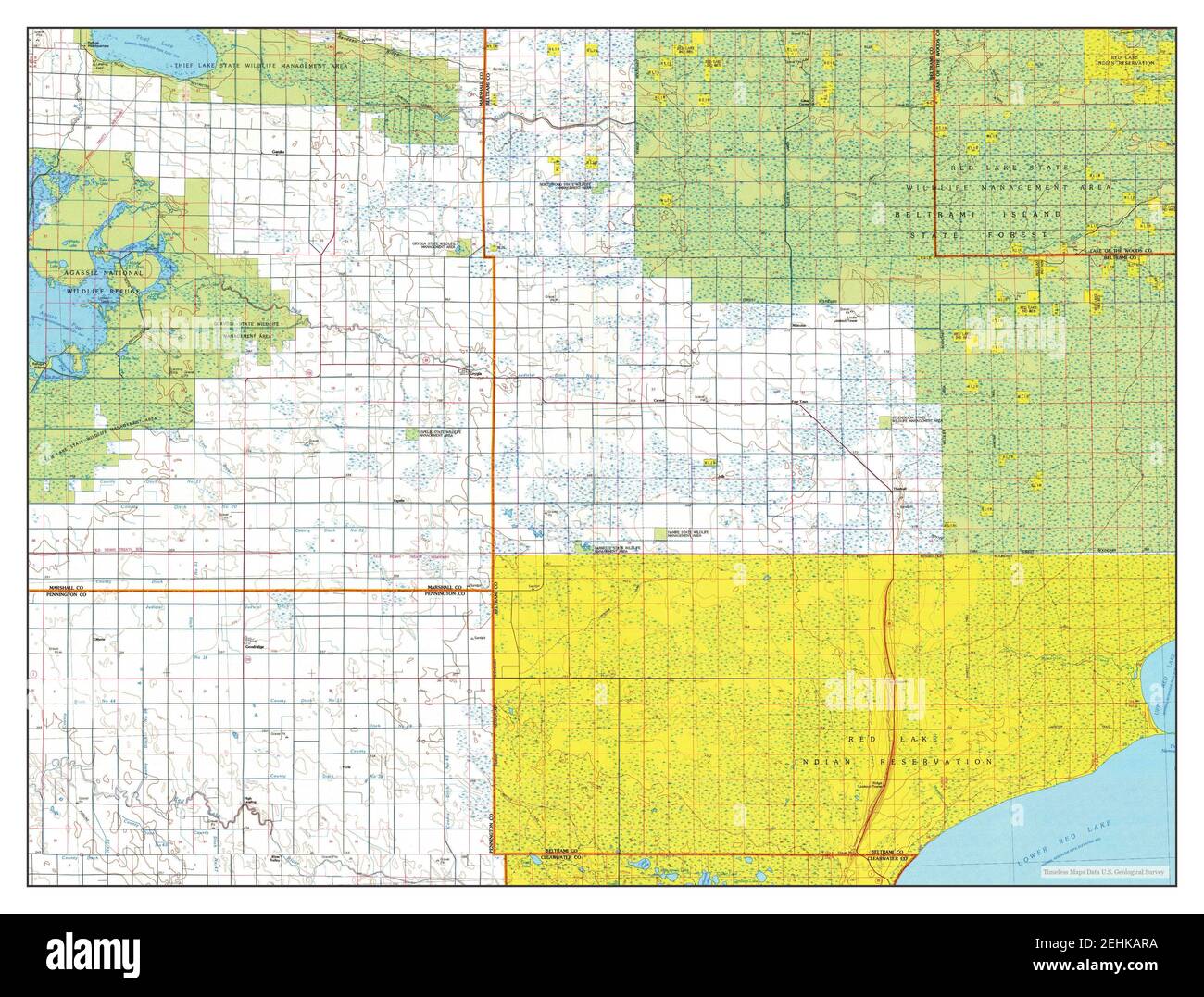 Carte de grygla minnesota Banque de photographies et d’images à haute ...