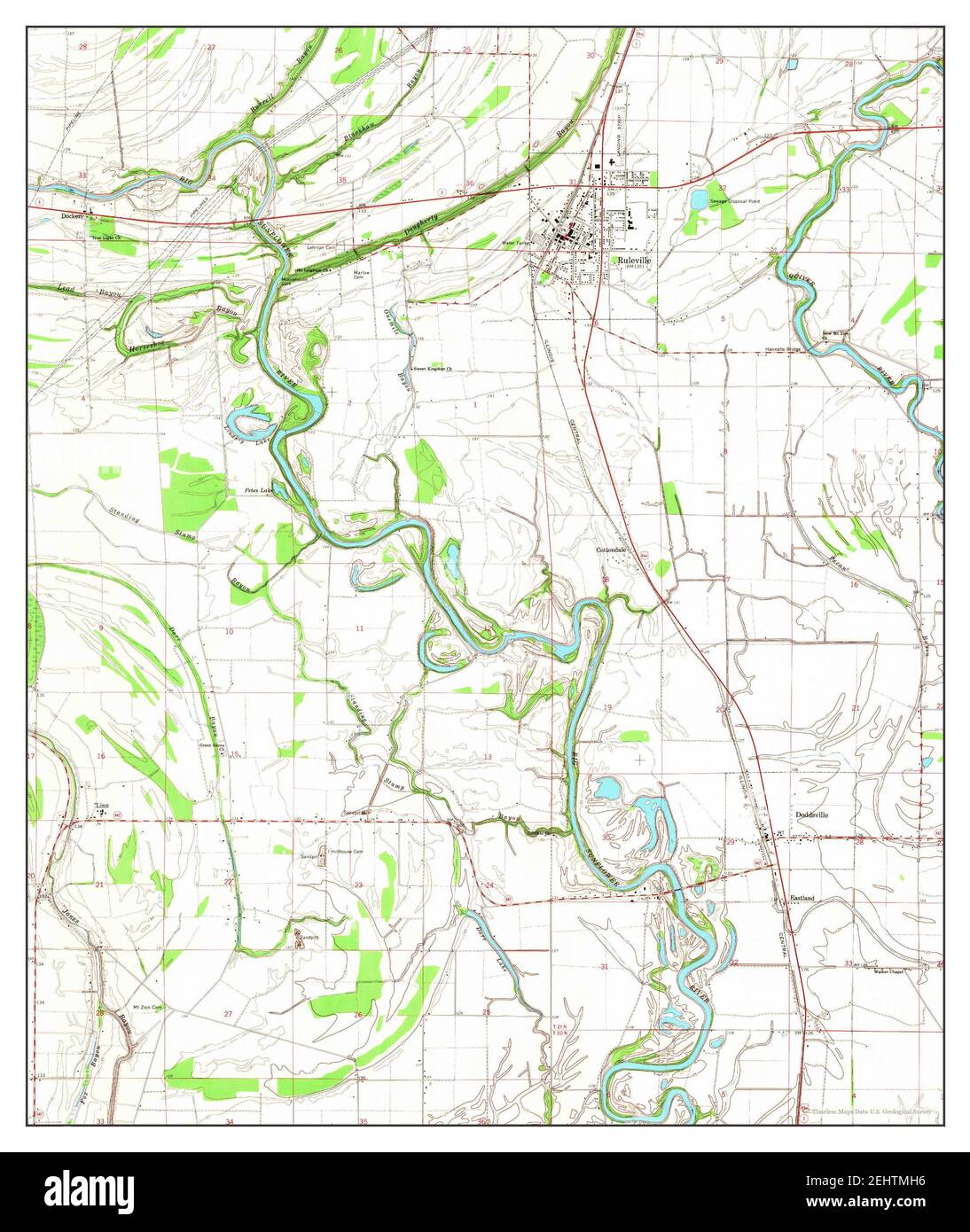 Carte de ruleville Banque de photographies et d’images à haute ...