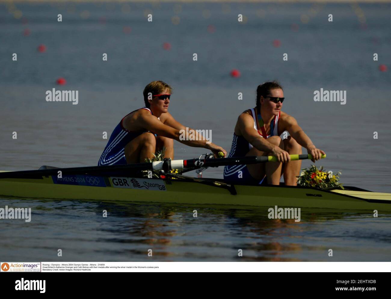 Grande bretagne katherine grainger et cath bishop silver Banque de ...
