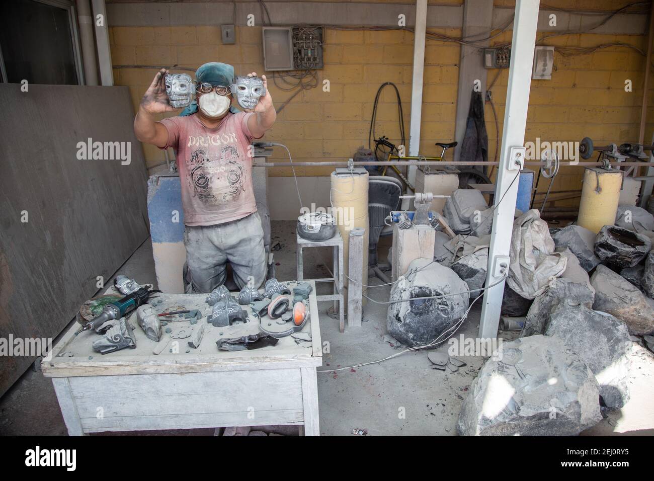 Obsidienne de teotihuacan Banque de photographies et d’images à haute ...