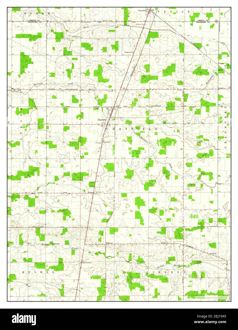 Mappa di chatfield Banque de photographies et d’images à haute ...