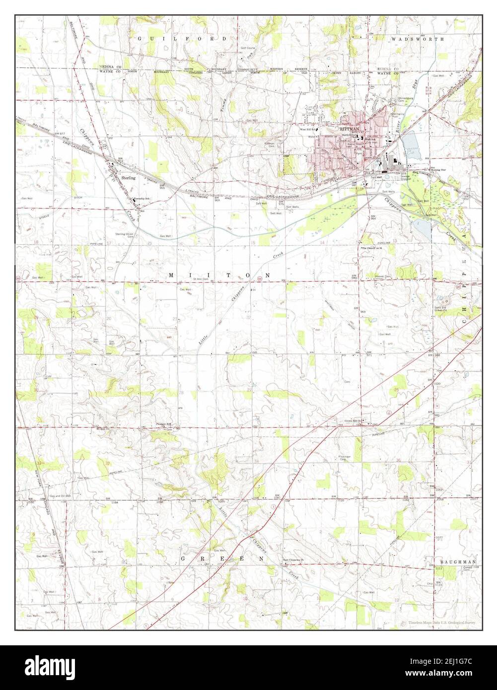 Carte de rittman Banque d'images détourées - Alamy