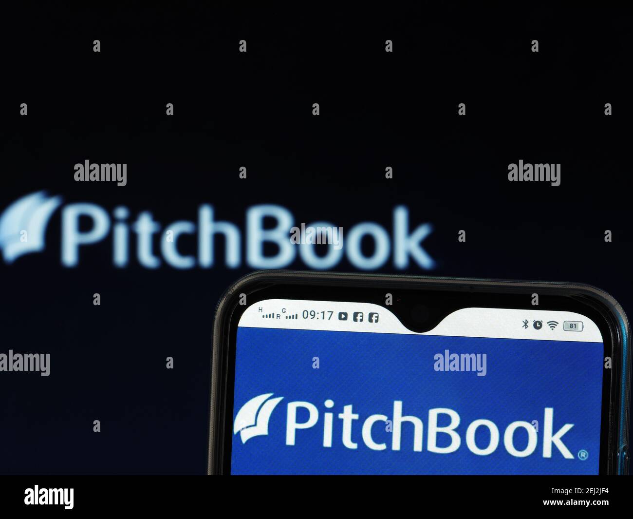 Logo du pitchbook Banque de photographies et d’images à haute ...