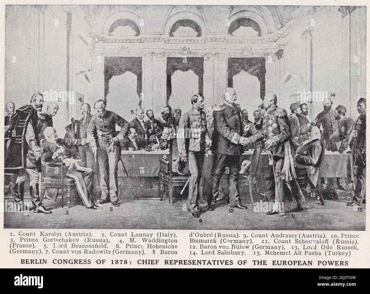 Congress of berlin 1878 Banque de photographies et d’images à haute ...