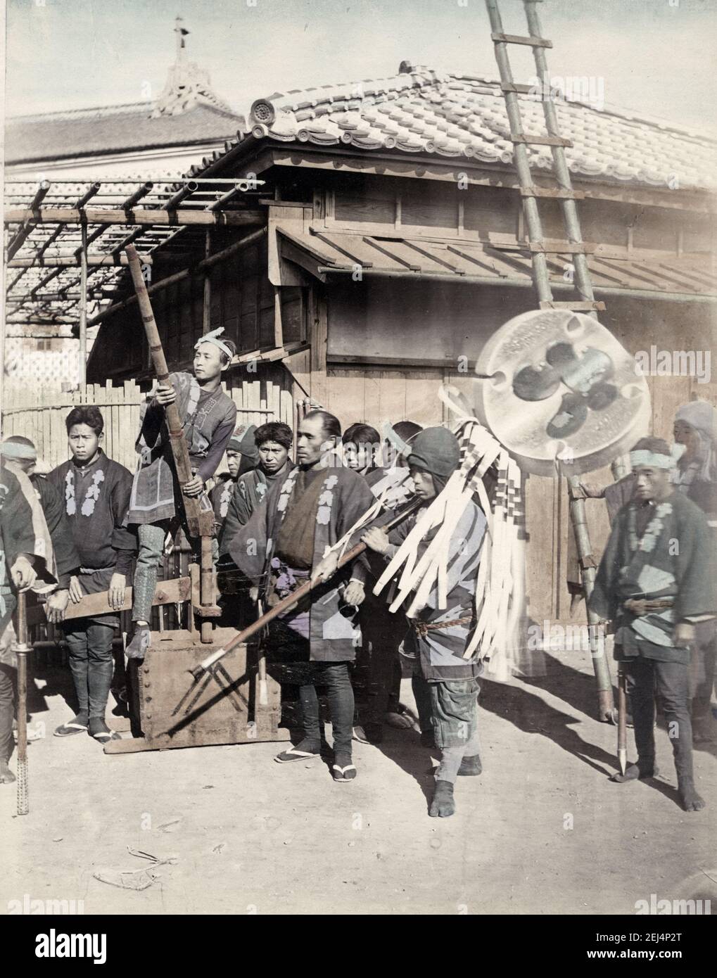 Pompiers Du Début Des Années 1900 Banque d'image et photos - Alamy