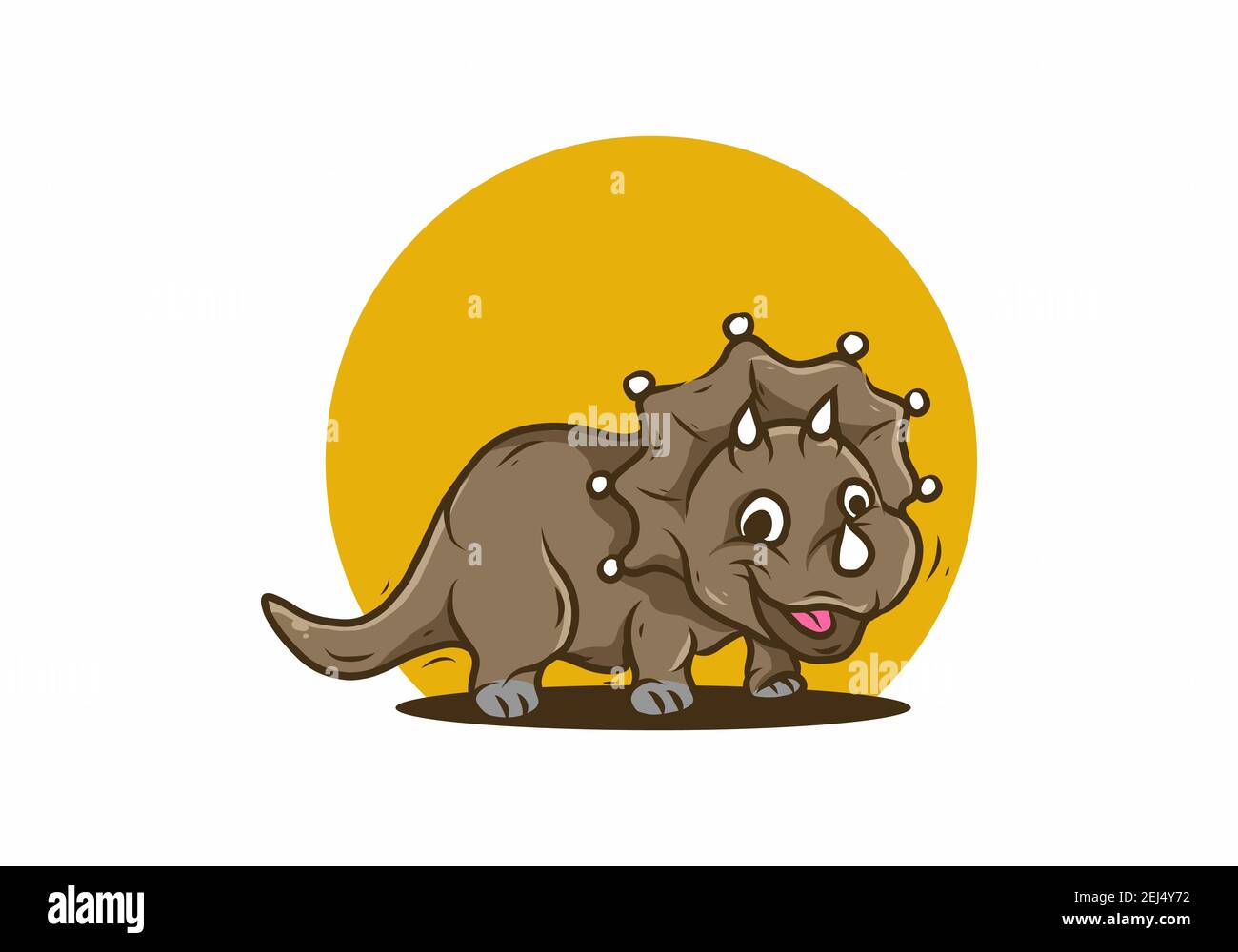 Silhouette triceratops spinosaurus Banque de photographies et d’images à haute résolution - Alamy