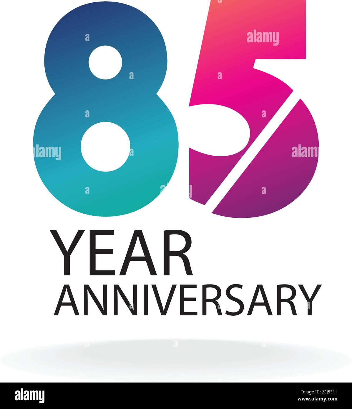 Happy 85 Birthday Banque d'images vectorielles - Alamy