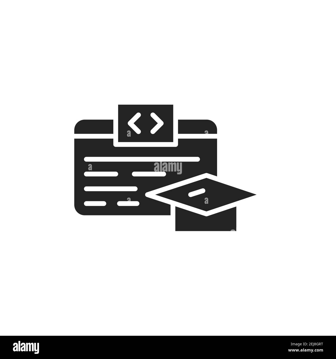 Cours de codage Banque d'images noir et blanc - Alamy
